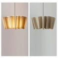 Arturesthome Nordic Linen Pleated Fabric Pendant Light Lampshade ...