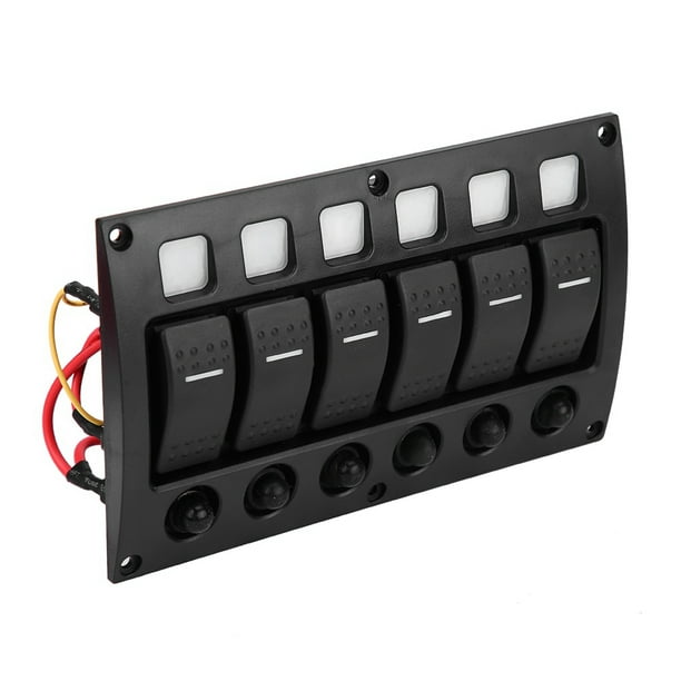 Toggle Switch Panel On/off Switch Panel Car Toggle Switch 6P 12/24V Car ...