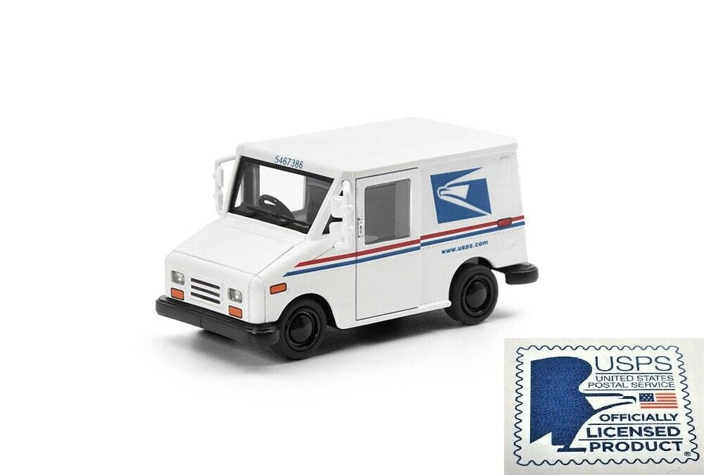 2.5" USPS LLV United States Postal Service Mail Diecast Model Toy Car ...