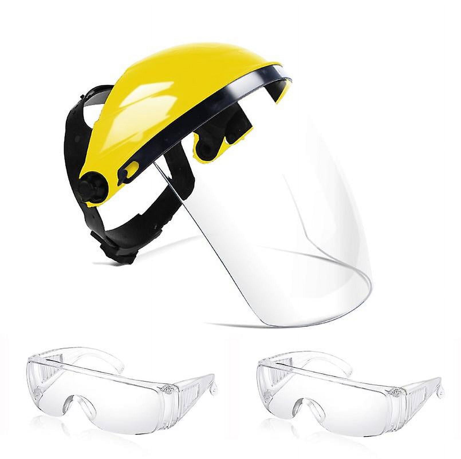 Visera protectora de policarbonato ajustable, se ofrecen dos gafas ...