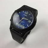 Casio Men's Blue Dial Ana-Digi Watch, Black Resin Strap - Walmart.com