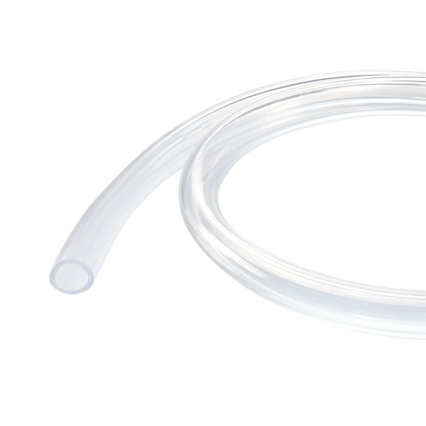 Uxcell 16mm ID 21mm OD 2m Clear Vinyl Tubing Flexible PVC Hose Plastic ...