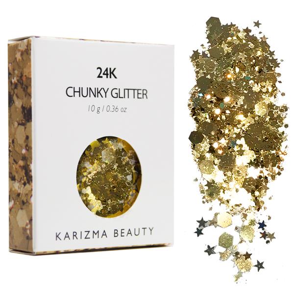 24K Small Chunky Glitter - Walmart.com