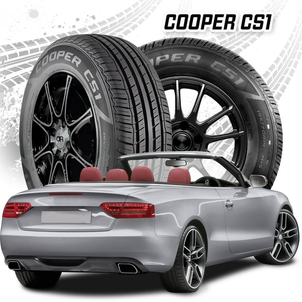 PAQUETE 2 LLANTAS 185 60 R15 84T COOPER CS1 | Bodega Aurrera en línea