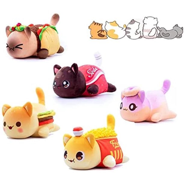 JinLinly Meows Aphmau Plush Doll Aphmau Mee Meow Plush Toy Devil Moon ...