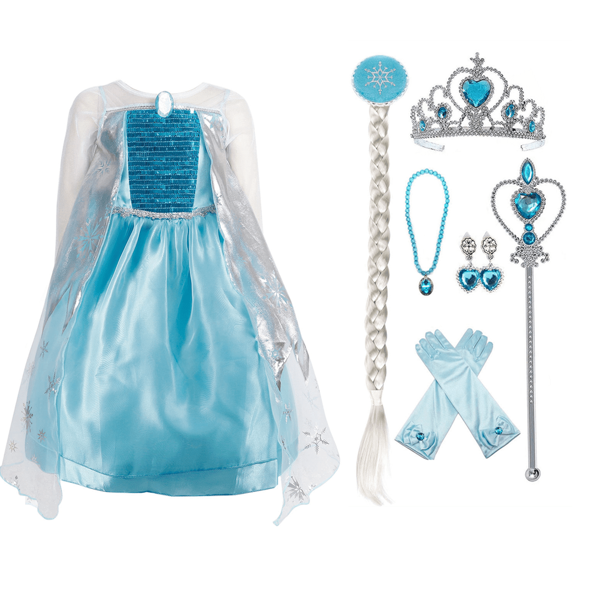 Click here for Hawee Princess Elsa Dress Up Costumes For Little G... prices