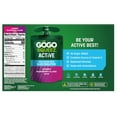 GoGo squeeZ Active Fruit Blend with Electrolytes, Cherry Raspberry Lime ...