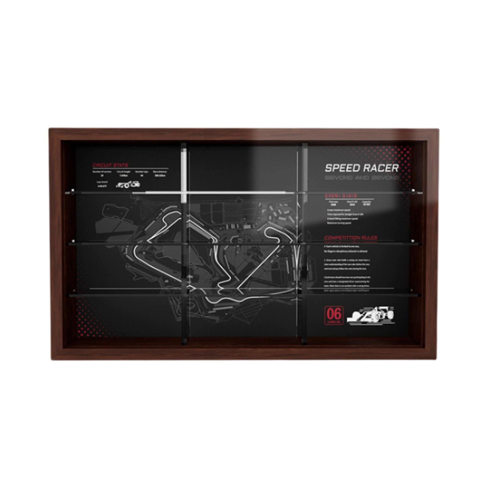 1/64 Scale Diecast Model Car Display Case, Collectible Display Showcase ...