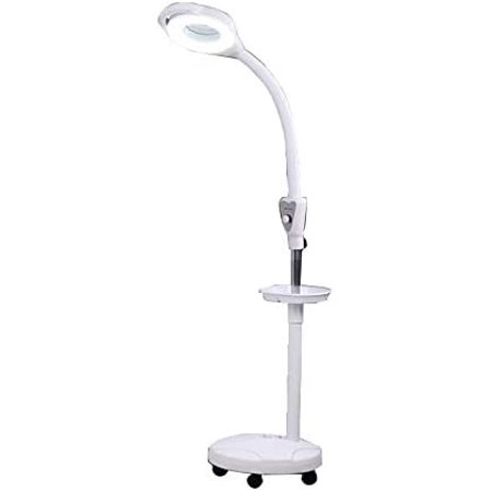 Finydr LED Ring Light Adjustable with Magnifying Shadowless Light Stand ...