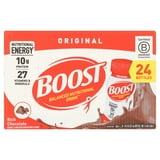BOOST Original Balanced Nutritional Drink Protein Shakes, Rich ...