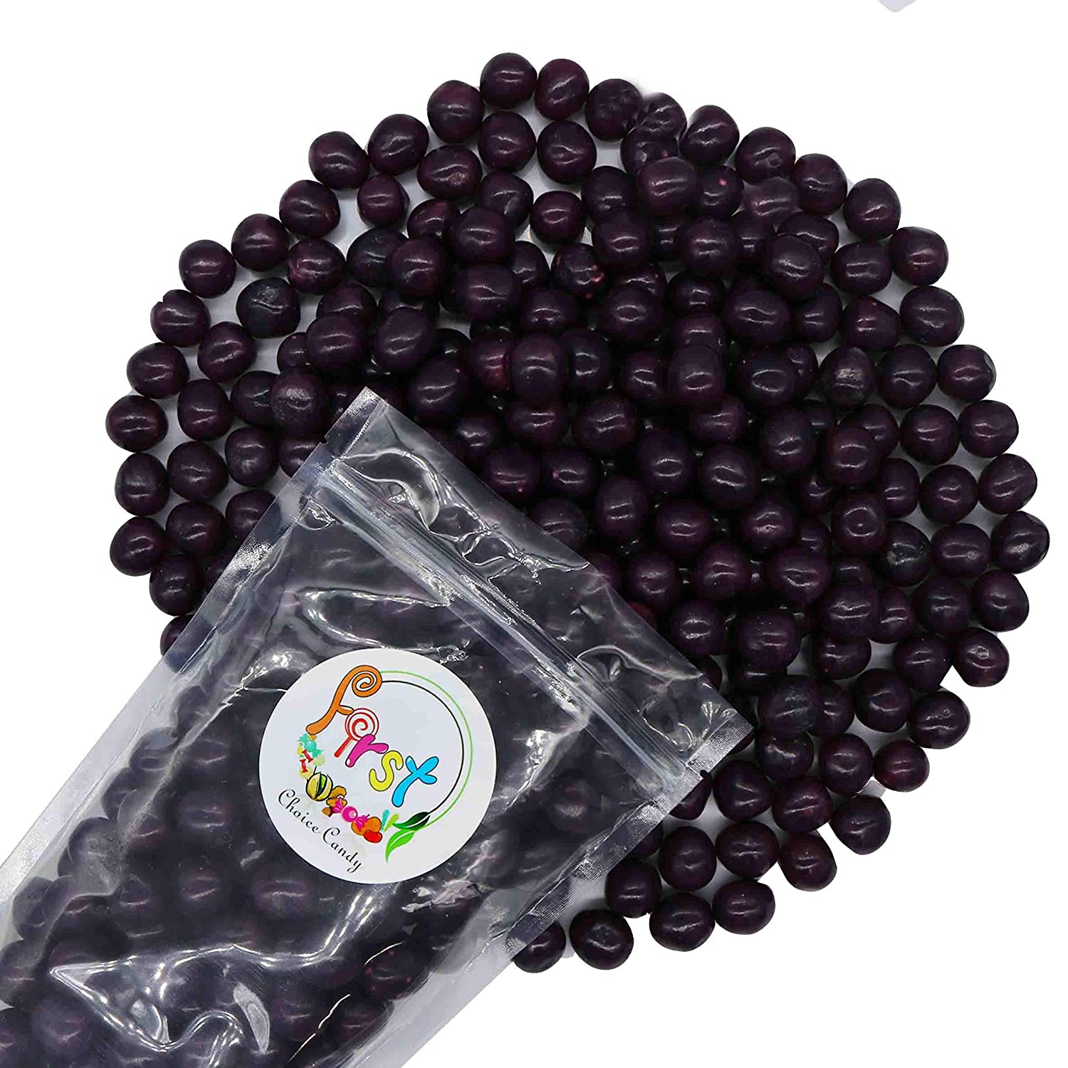 Purple Grape Sour Chewy Fruit Balls 2 LB - Walmart.com