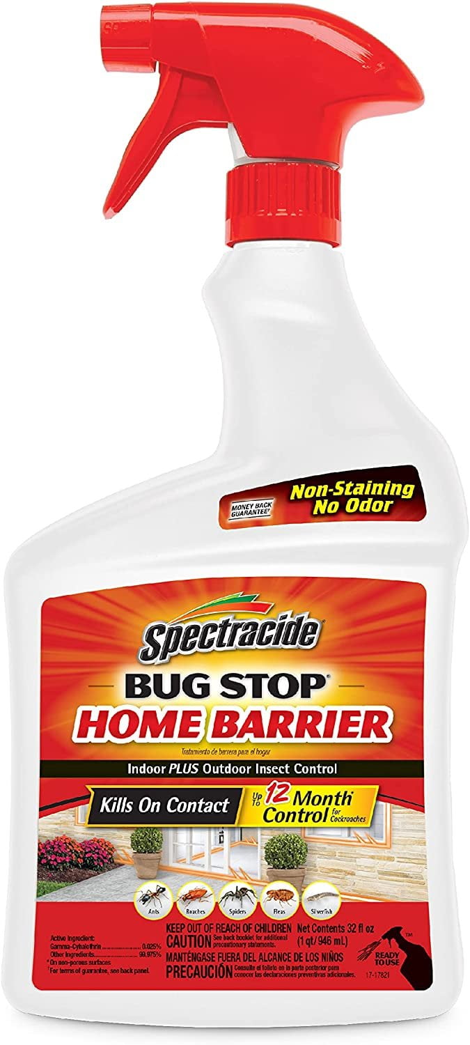 Spectracide Bug Stop Home Barrier, Kills Ants, Roaches and Spiders On ...