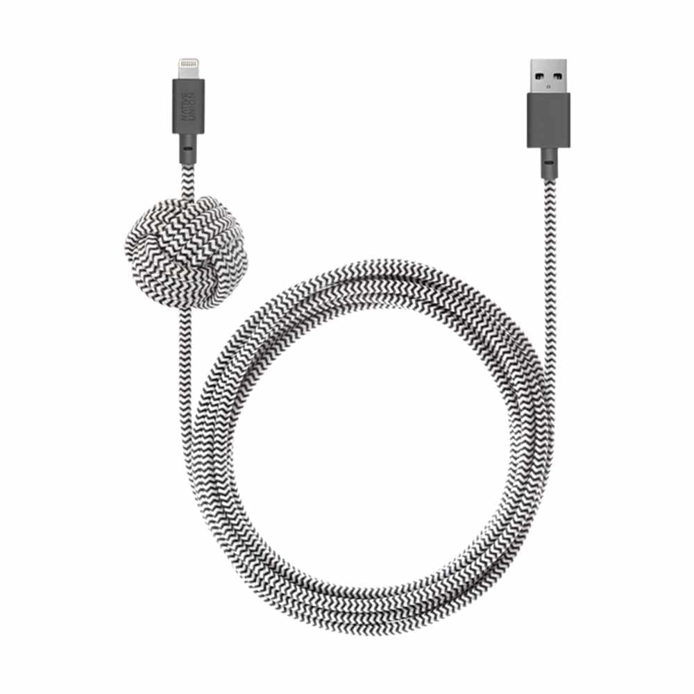 Native Union Night Charge/Sync Cable USB-C to Lightning with Weighted ...