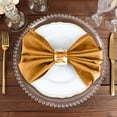 BalsaCircle 5 Pieces 20" Polyester Fabric Napkins Gold - Walmart.com