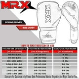 MRX MMA Grappling Gloves 7 OZ Boxing Punching Glove Mitts Black L/XL ...