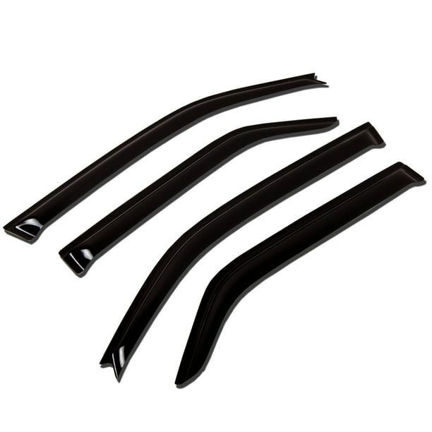 TuningPros WV-714 Window Visor For 2011-2014 Mazda Mazda2 - Outside ...