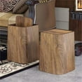 BIBABLYKE Vintages Styles Desk Trash Can Rubbish Bin Lid for Office and ...