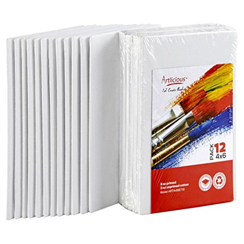 Artlicious Canvas Panels 12 Pack - 4 Artlicious Canvas Panels 12 Pack - 4