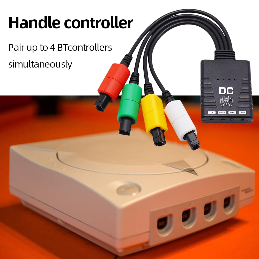 Bluetooth-Compatible Controllers Adapter Reset Button for SEGA ...