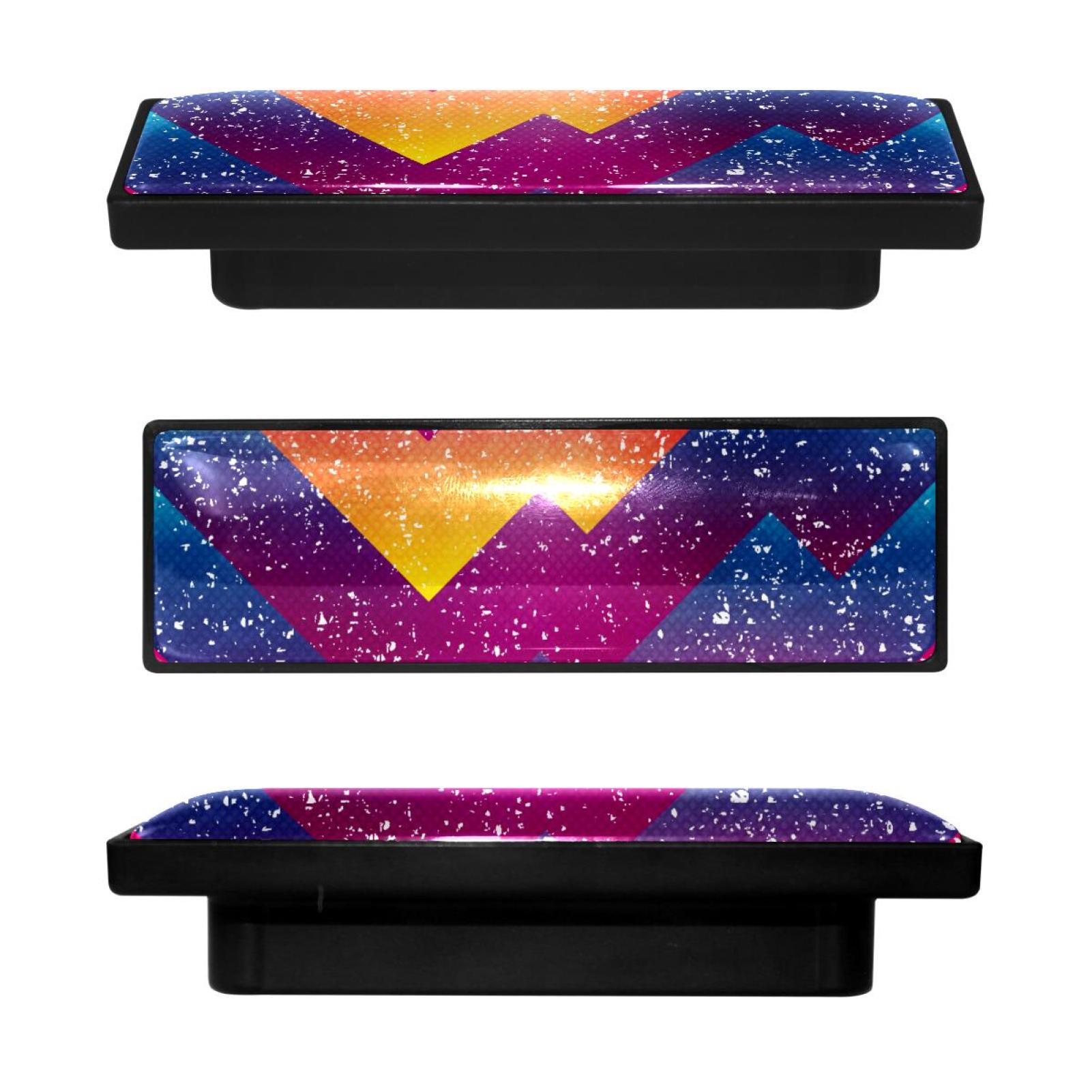 4 Pcs Rectangle Cabinet Handle Cupboard Knob Drawer Pulls Handle Rosy ...