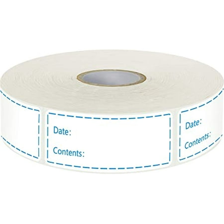 HEIBIN 500 Removable Freezer Pantry Labels Set Water Oil Resistant with ...