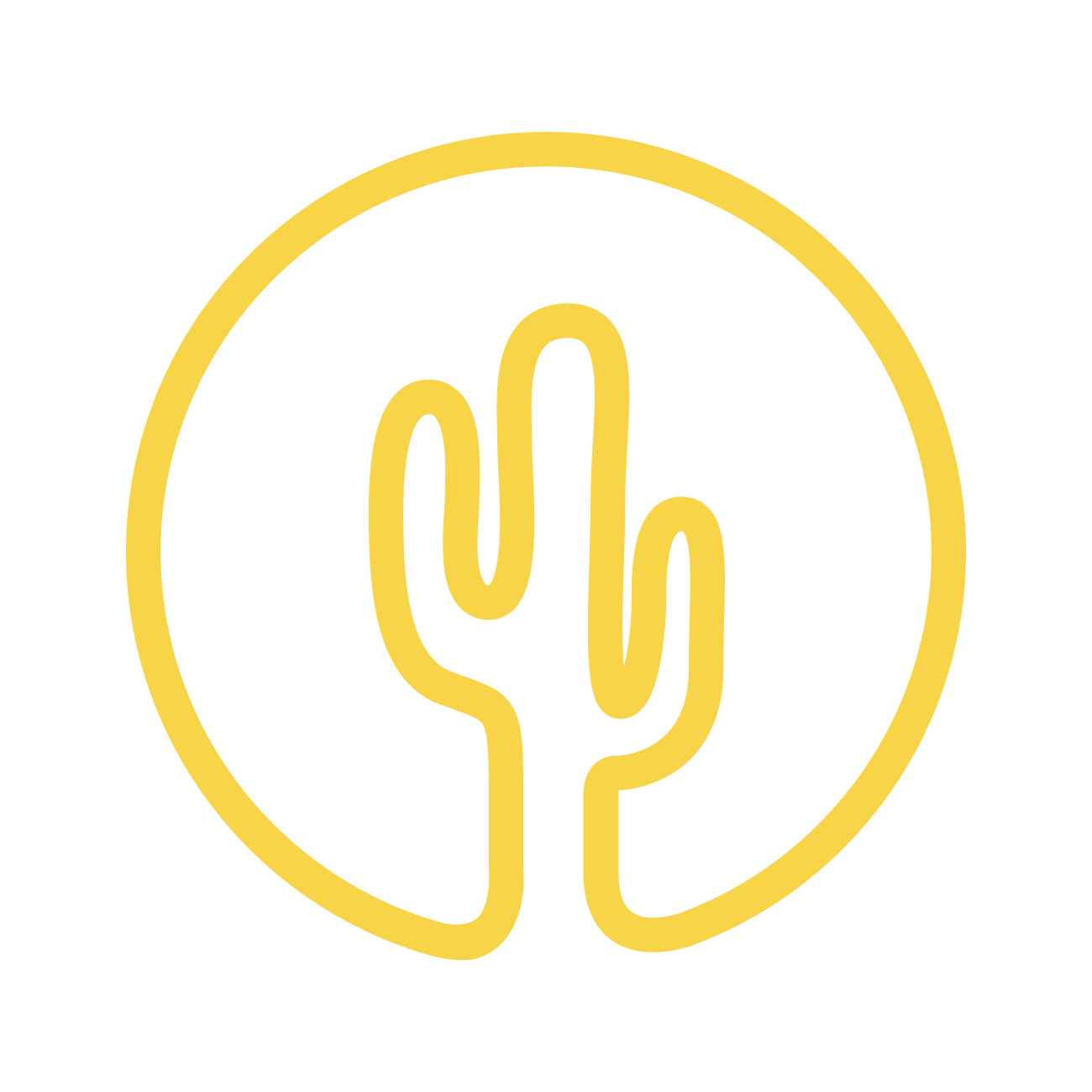 Cactus Sticker Decal Die Cut - Self Adhesive Vinyl - Weatherproof ...