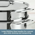 All-Clad 8 Quart Stainless Steel Multi-Pot with Lid, Steamer and ...