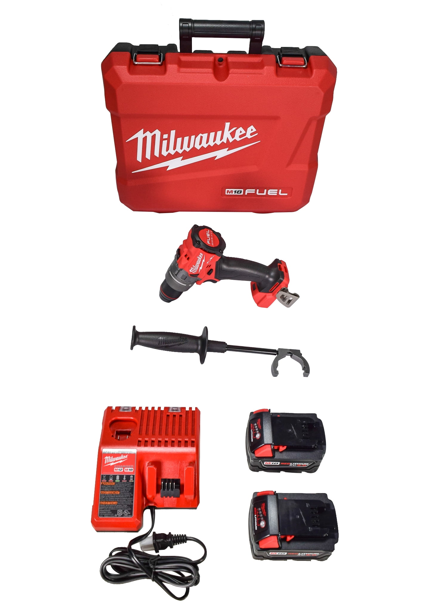 Milwaukee 2903-22 M18 FUEL 18V Lithium-Ion Brushless Cordless 1/2 in ...