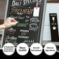 Fionafurn 45"(H) Chalkboard Outside A-frame Free Standing Easel ...