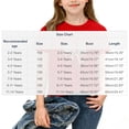 Ahabrexf Girls Short Sleeve Shirt Summer Round Neck Bow Back Cutout ...