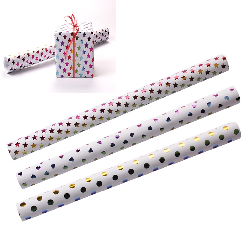 Click here for Upgrator 3pcs Wrapping Paper Roll Assorted Colors... prices