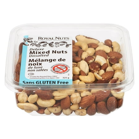 ROYAL NUTS DELUXE MIX ROASTED UNSALTED | Walmart Canada