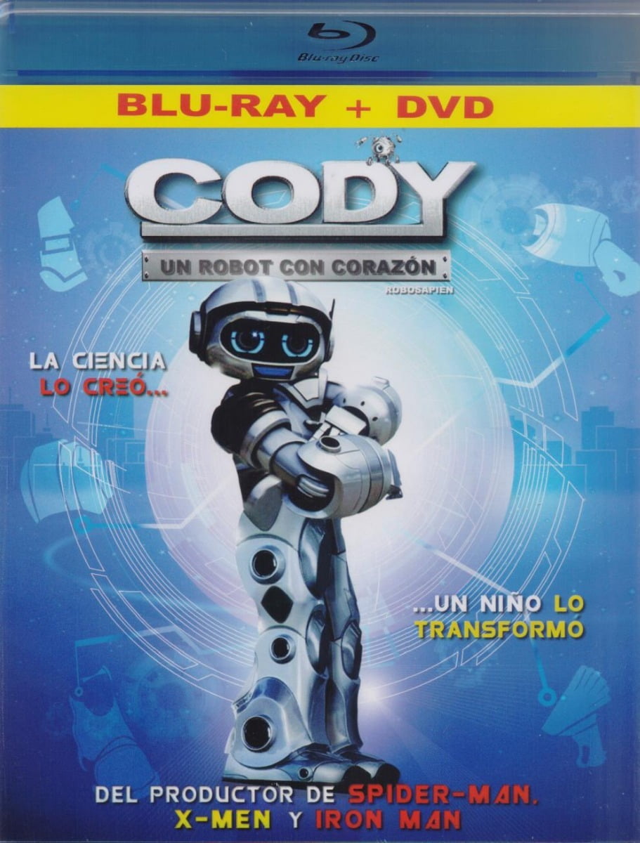Cody Un Robot Con Corazón QUALITY Pelicula Blu-ray + DVD | Bodega ...