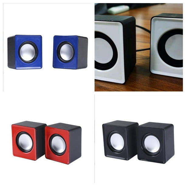 Altavoz pequeño unisex 1044Z para ordenador de sobremesa, subwoofer de ...
