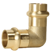 2 Pcs XFITTING Push Fit 3/8 Inch x 3/8 Inch Push Fit Elbow, 27-6-5=2XX - Walmart.com