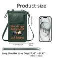 Casual Women Phone Bag Retro Pattern Small Crossbody Durable Portable ...