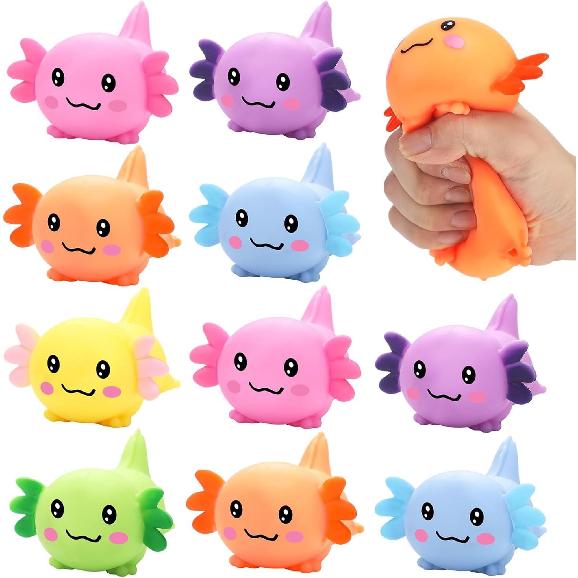 Click here for Juaoua Axolotl Squishy Stress Relief Toy Glitter F... prices
