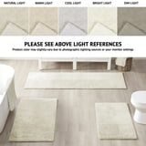 Beautyrest Plume Reversible Cotton Bathroom Rug, Ivory - 24x72 ...