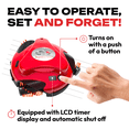 Grillbot, Automatic Grill Cleaning Robot, with Nylon Brushes, Red ...