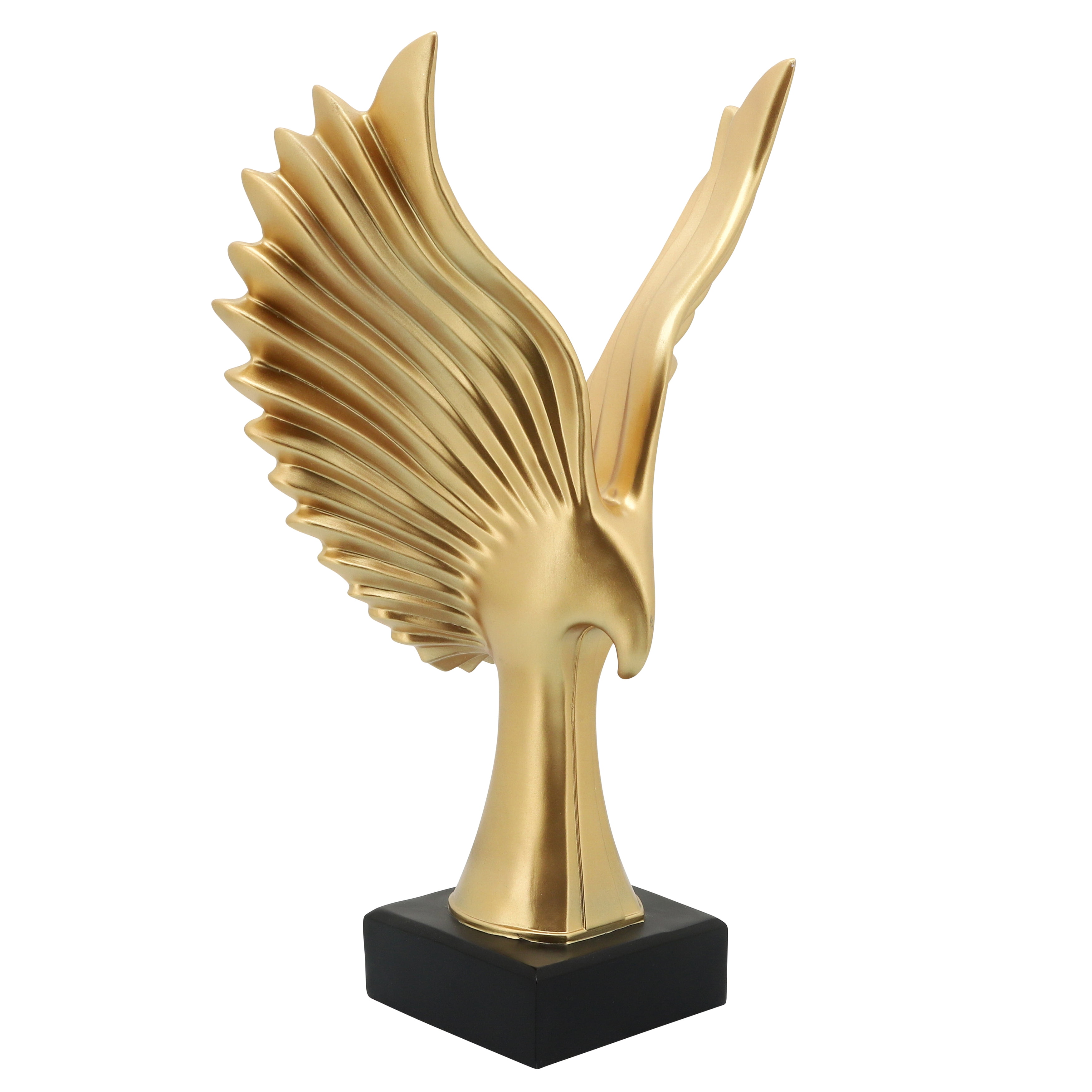 Sagebrook Home Resin 20"h Eagle Table Accent, Gold - Walmart.com