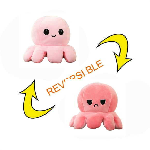 Reversible Octopus Mini Plush