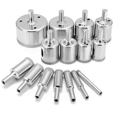 VEVOR Diamond Drill Bits 6/8/10/13/19/25/32/51mm Diamond Hole Saw ...