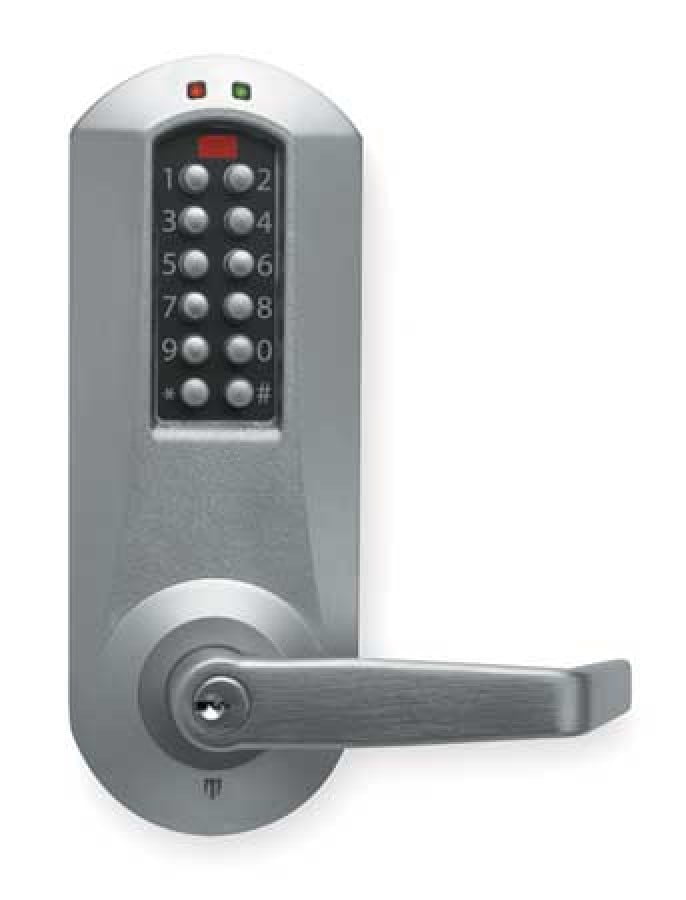 KABA E5031-XS-WL-626-41 Electronic Lock,Satin Chrome,12 Button ...