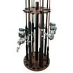 Rush Creek Creations 24 Fishing Rod Round Wood Storage Rack - Walmart.com
