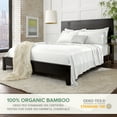 Pure Bamboo 100 Organic King Bed Sheets 4pc Set Cooling Double