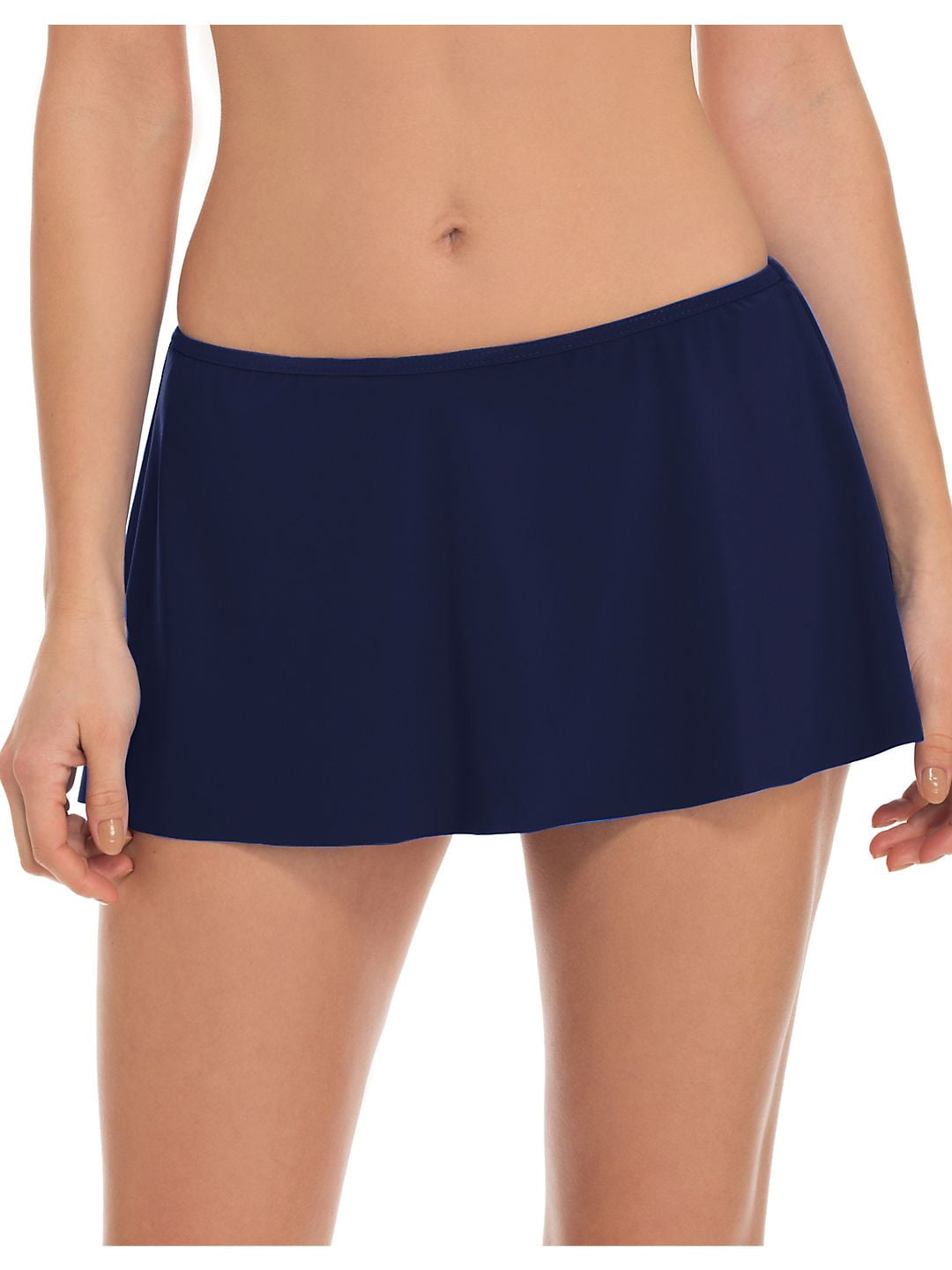 Profile By Gottex Profile By Gottex Tutti Frutti Skirted Tankini Bottom Swim Skirt Navy Blue