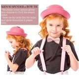 Consumable Depot Kids, Toddlers Suspender and Bow Tie Set, Adjustable ...