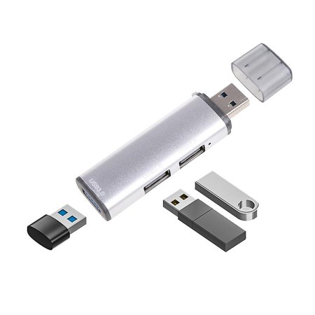 Usb 3.0 Hub 5gbps High Speed 3 Ports Splitter Simultaneous Use 3 Usb ...
