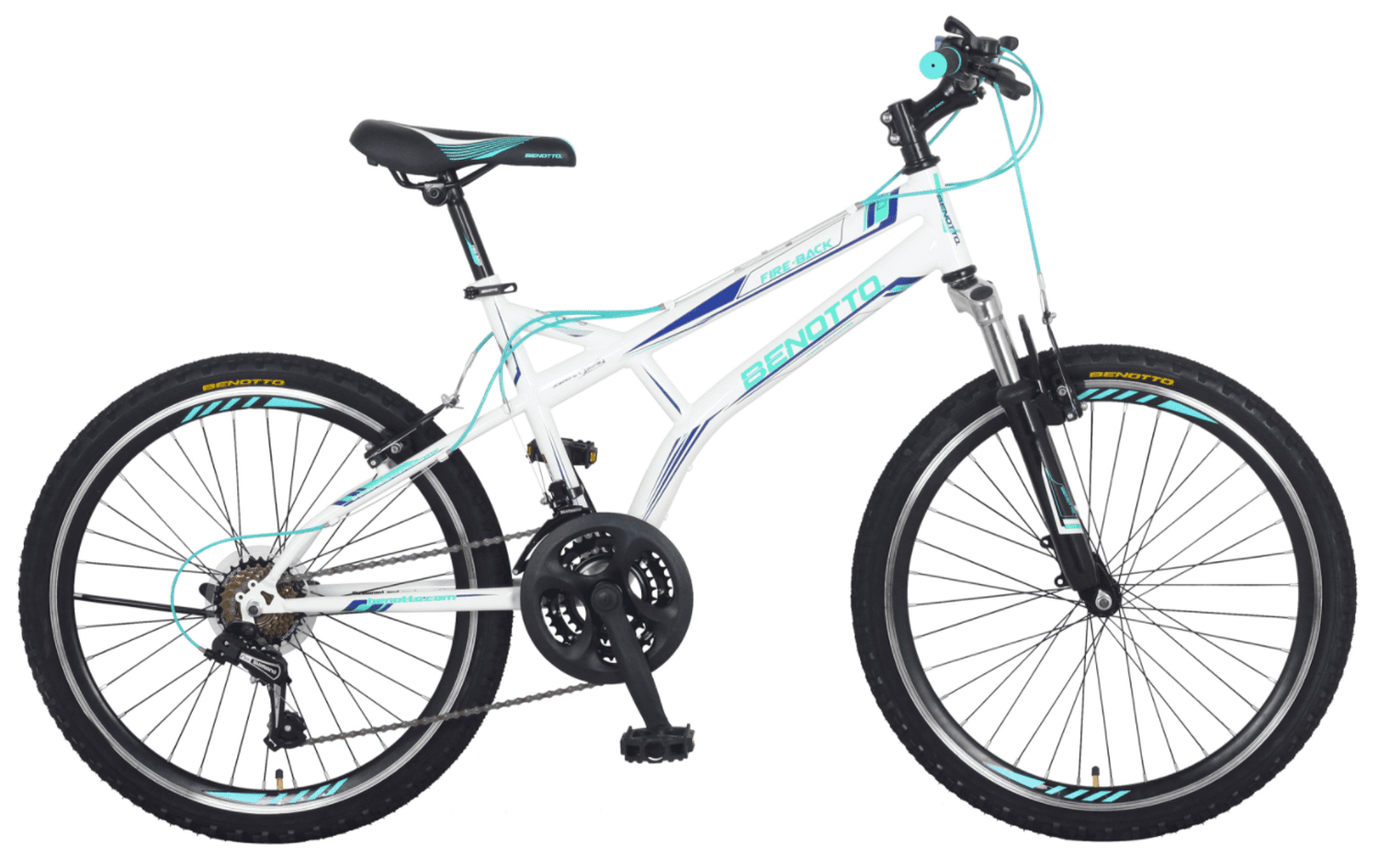 Bicicleta BENOTTO Montaña FIRE BACK R24 21V Shimano Unitalla | Bodega ...