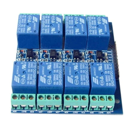 5V 10A 8 Channel Relay Module 8-Channel Relay Relay module Control ...